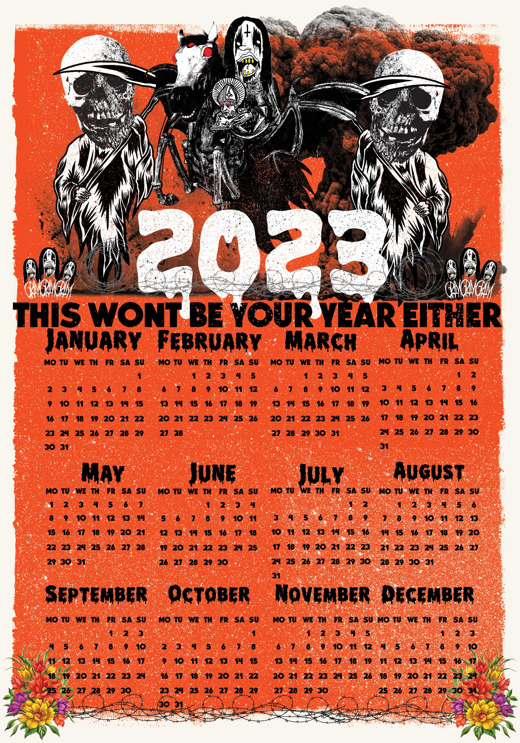 2023 Calendar – GRIMGRIMGRIM